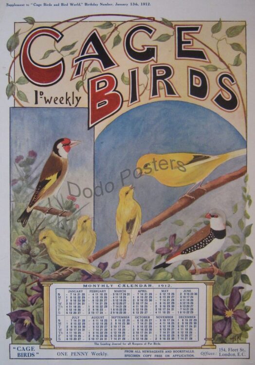 Cage Birds – Dodo Posters