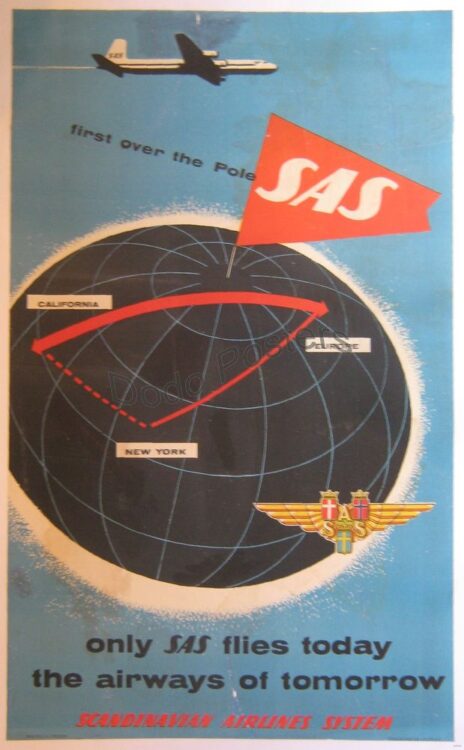 SAS Globe (first over the pole) – Dodo Posters